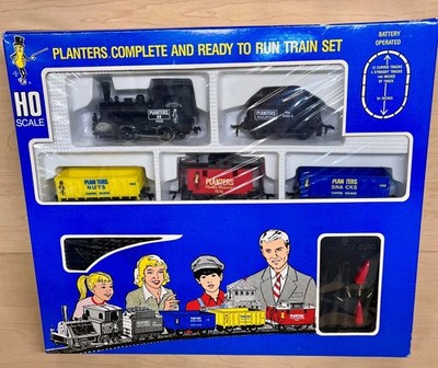 Planters Mr. Peanut Ho Scale Locomotive Train Set - NEW open box | eBay