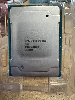 Intel Xeon Gold 5120 2.20GHz 14-Core 19.25MB LGA3647 Server CPU ...