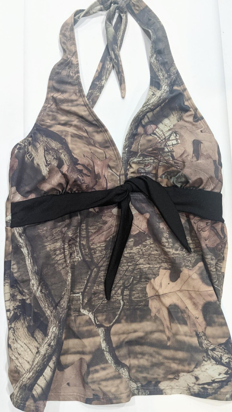 Mossy Oak Infinity Camo Halterkini Swim Top, Camouflage Swimwear | eBay
