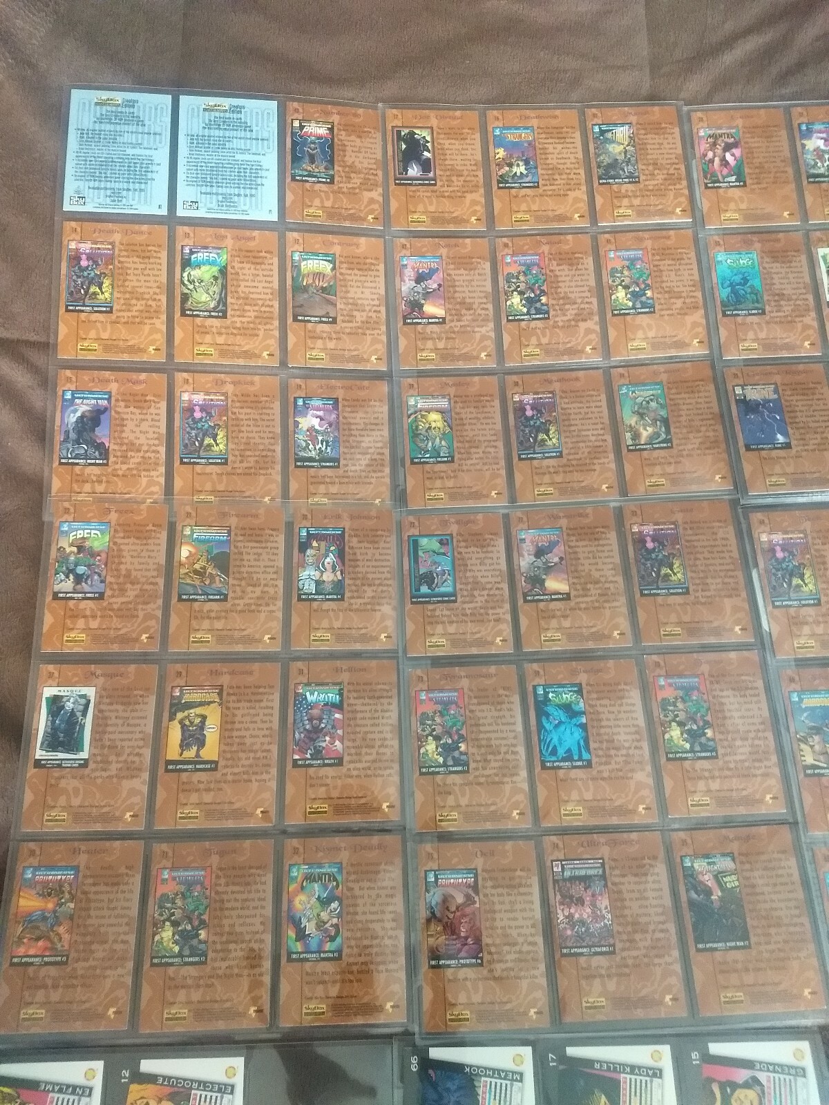 1993 & 1994 ULTRAVERSE SKYBOX TRADING CARDS, MALIBU COMICS, 100+ Lot ...