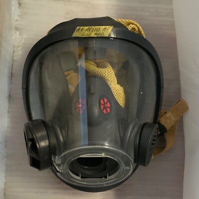 Scott AV3000 HT Firefighter SCBA Mask with KevlarHeadnet Com Bracket ...