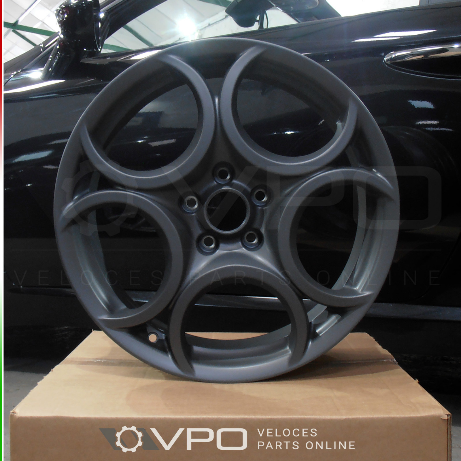 ALFA ROMEO 18" INCH GREY ALLOY WHEEL FOR BRERA SPIDER GIULIETTA 159 ...