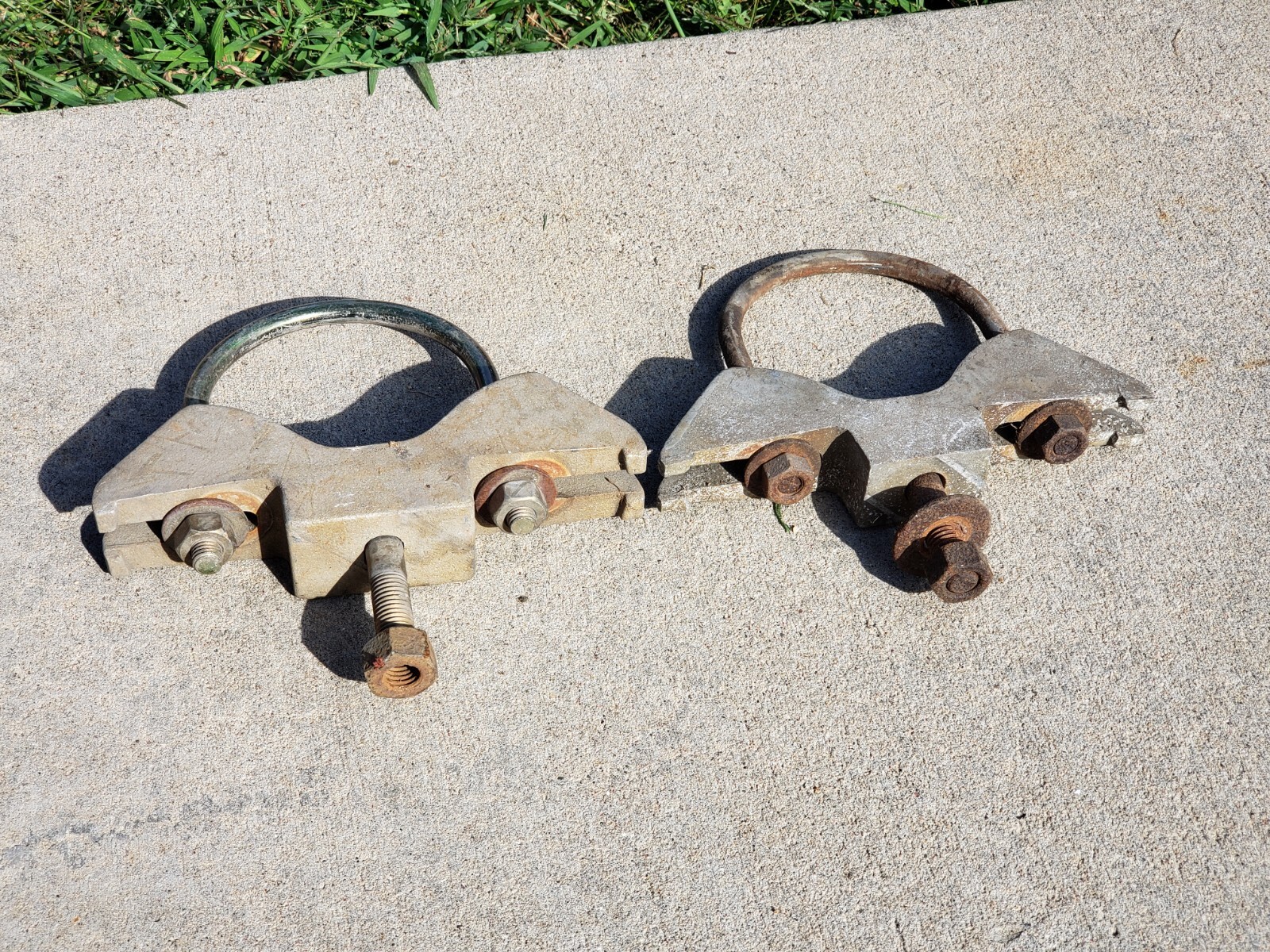 Railroad Highway Crossing Signal Mast Sign Mounting Bracket Crossbuck ...