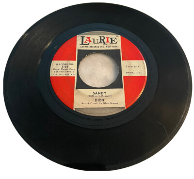 45 RPM Record Dion Faith/Sandy (box6) | eBay