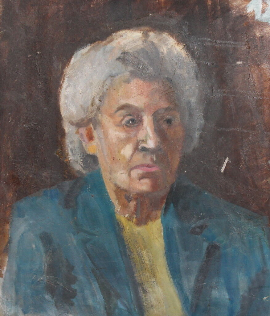 VINTAGE OIL PAINTING PORTRAIT | eBay