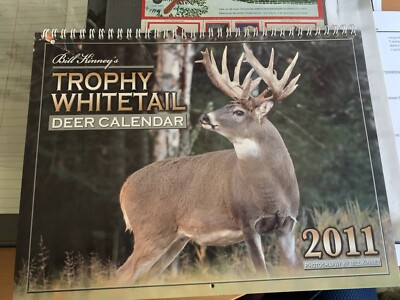 2011 Bill Kinney's Whitetail Deer 2011 Wall Calendar | eBay