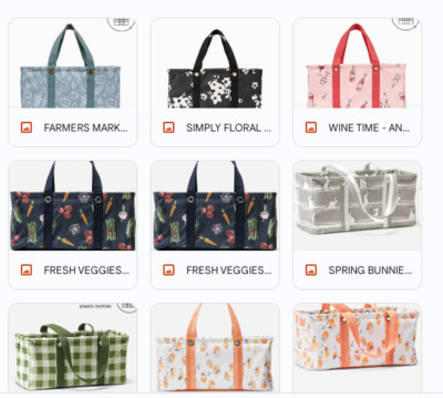 THIRTY-ONE TINY UTILITY TOTE (new) PICK YOUR FAVORITE | eBay