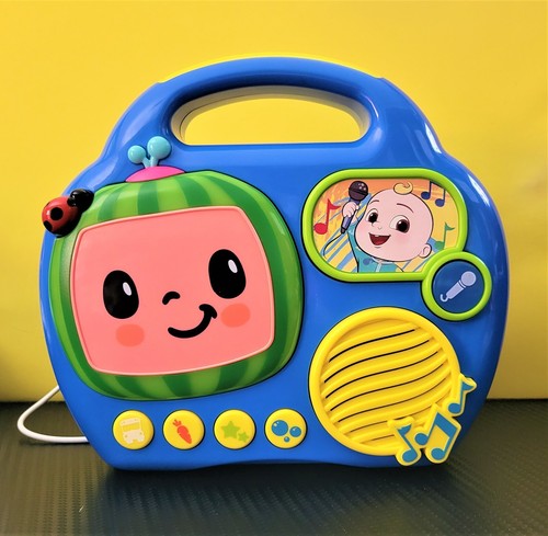 Cocomelon My First Sing-Along Toddler Boombox with Built in Microphone ...