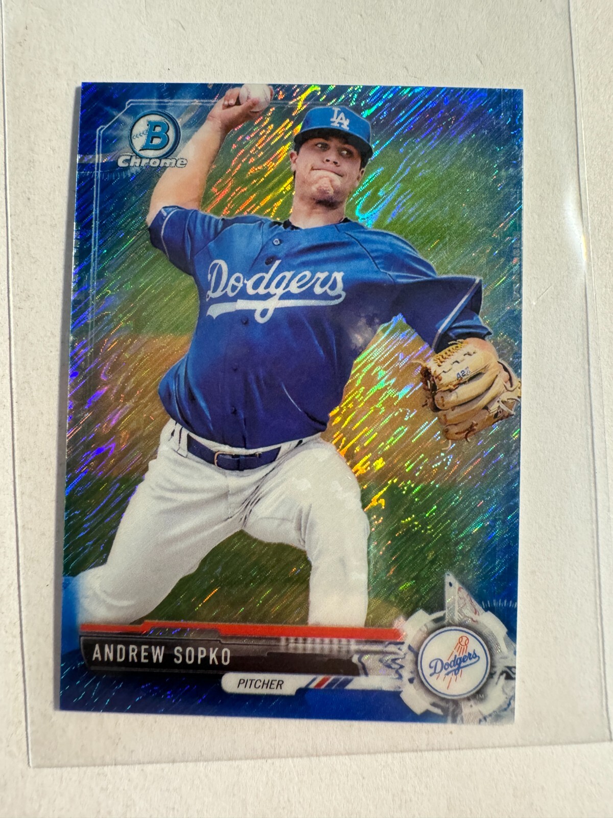 K157,782 - 2017 Bowman Chrome Mini Prosp. Shimmer #BCP83 Andrew Sopko ...