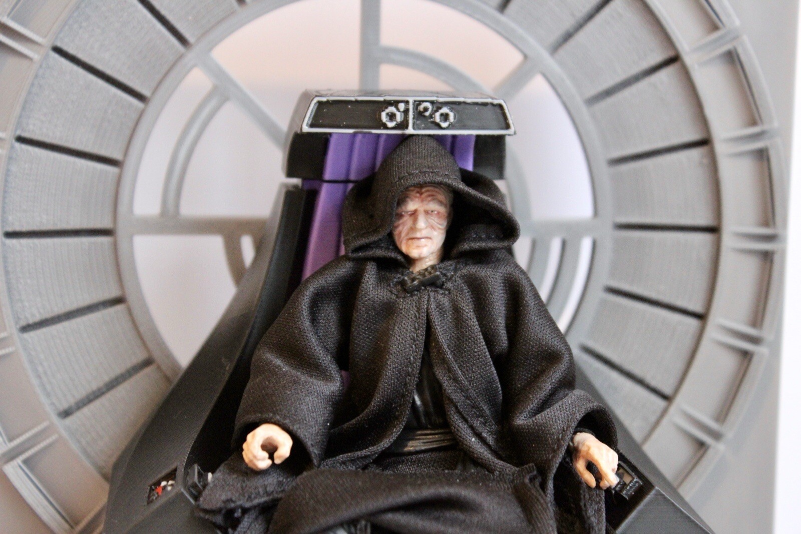 Emperor Palpatine Throne for Star Wars Black Series 3D Printed | eBay