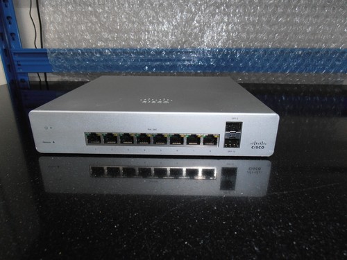 Cisco Meraki MS220-8P 8 Port Gig PoE+ Switch + 2 X SFP Ports UNCLAIMED ...