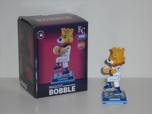 SLUGGERRR Kansas City Royals Mascot Mini Bobblehead 2021 Pitching ...