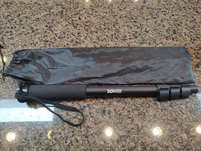 Bower 57-inch Camera/Video Pro Monopod (black) with Bag | eBay