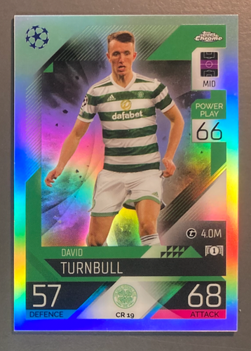 David Turnbull 2022-23 Topps Chrome Match Attax Preview - cr19 | eBay