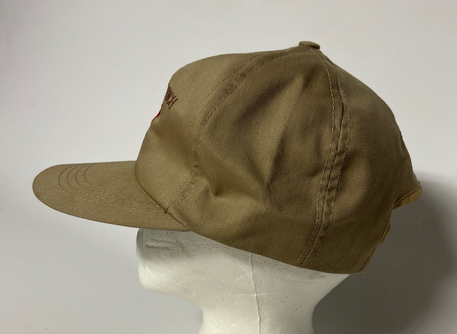 Vintage Boy Scouts BSA S-F Scout Ranch St. Louis MO Brown Adjustable ...