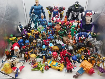 HUGE Vintage to Modern 90 Pc Action Figure LOT Power Rangers ...
