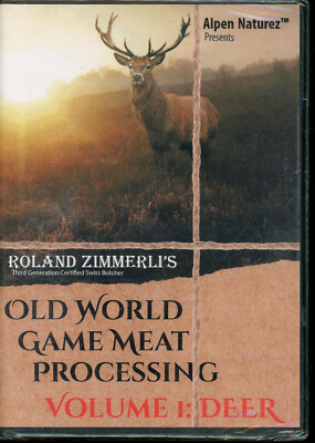OLD WORLD GAME MEAT PROCESSING - VOLUME 1: DEER DVD ROLAND ZIMMERLI | eBay