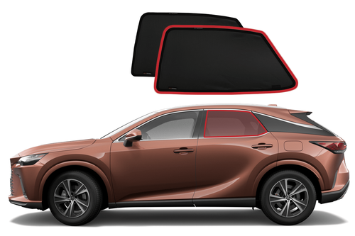 Snap Shades for Lexus RX 5th Gen Car Rear Window Shades (ALA10/ALH10 ...