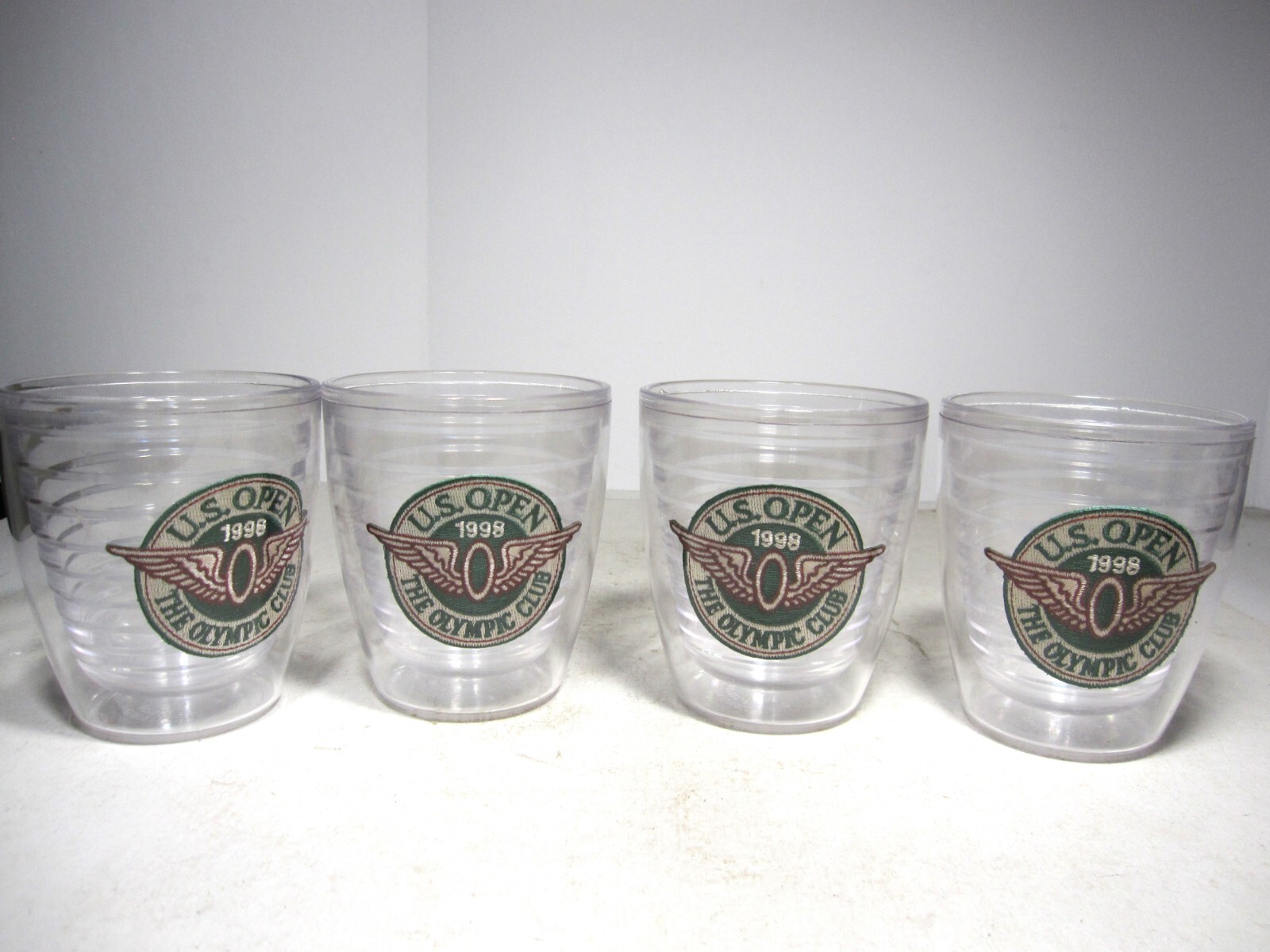 VTG SET OF TERVIS TUMBLERS W/ U.S. OPEN 1998 THE OLYMPIC CLUB GOLF ...
