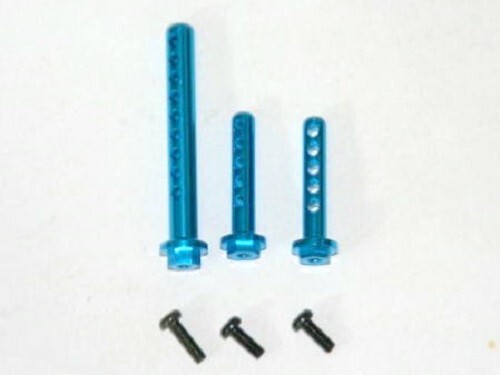 (Tobee Craft 43430) Tamiya DF-03 / Aluminum Body Posts 3pcs / Made in ...