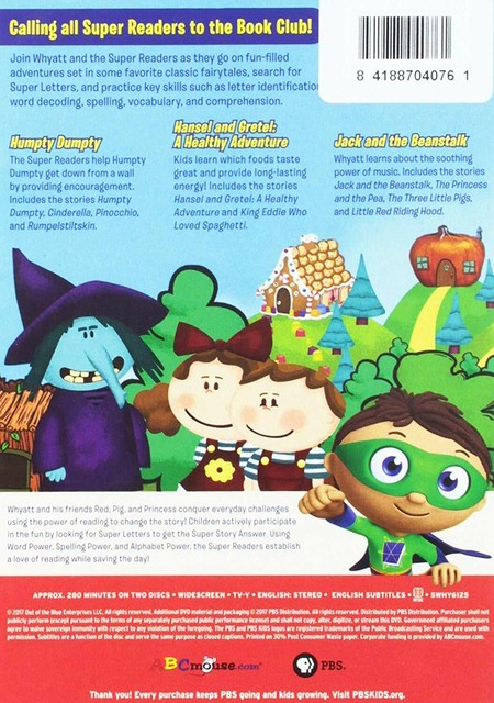 Super WHY!: Triple Feature: Humpty Dumpty, Hansel & Gretel, And JackAnd ...