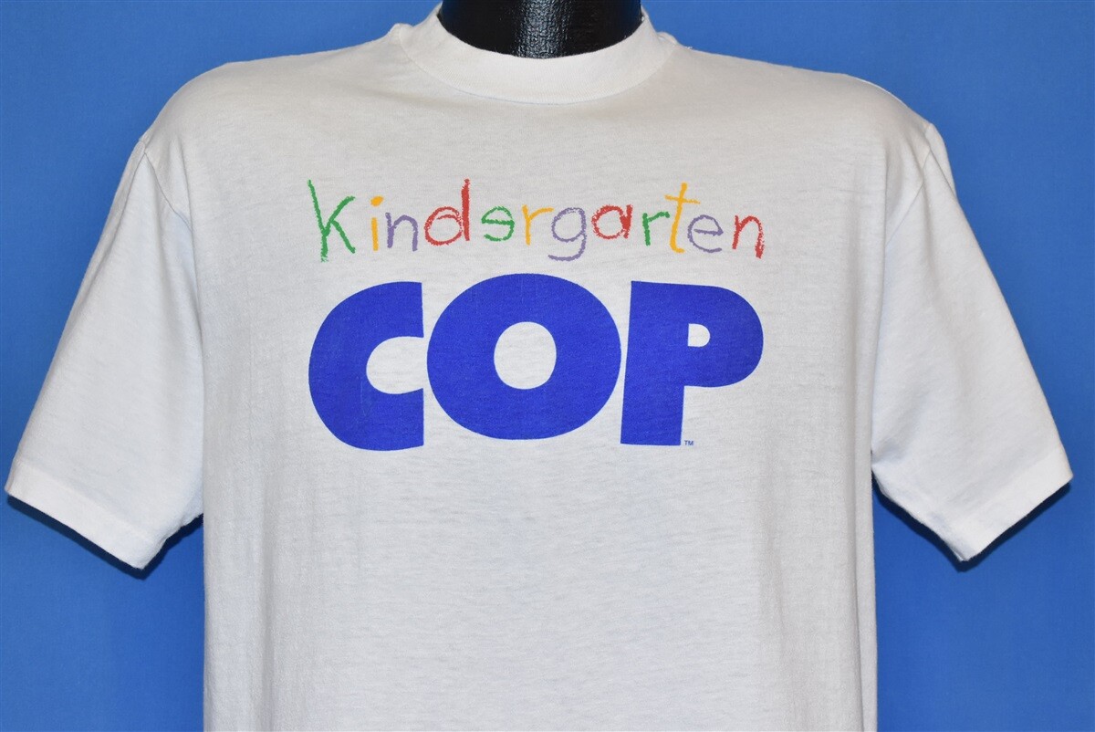 vtg 90s KINDERGARTEN COP MOVIE PROMO 1990 COMEDY FILM… - Gem
