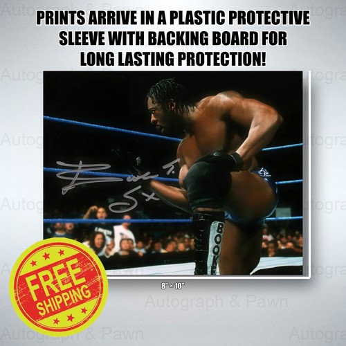 Booker T 8x10 SIGNED AUTOGRAPH RARE PHOTO SIGNATURE REPRINT FREE SHIP ...