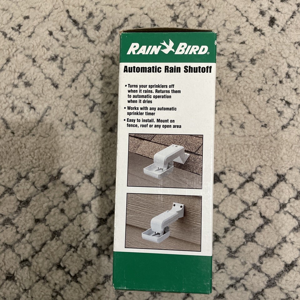 NEW IN BOX Rain Bird RS-1 Rain Click Irrigation Hard Wired Rain Sensor ...