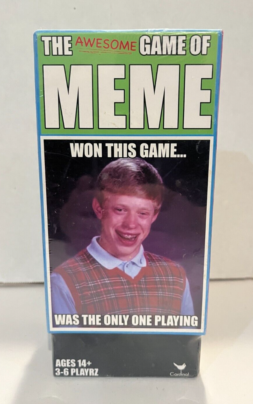 The Awesome Game of Meme Card Game Party Word Picture, NEW Sealed | eBay