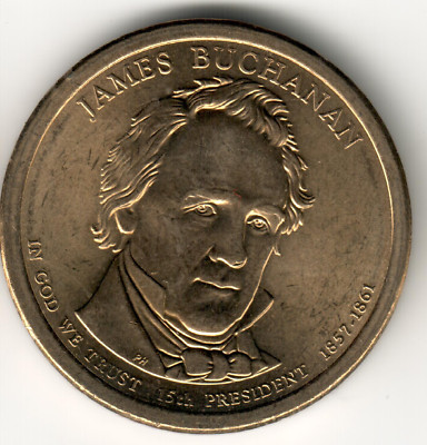 USA - 2010D - 1$ Presidential Coin - James Buchanan - #10795 | eBay