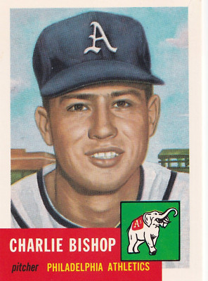 1991 Topps #186 Archives Charlie Bishop Philadelphia + (Yes 3 Free Mystery Cards | eBay