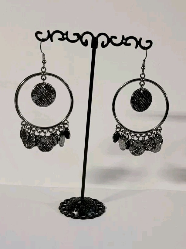 Paparazzi Start From Scratch Black Earrings | eBay