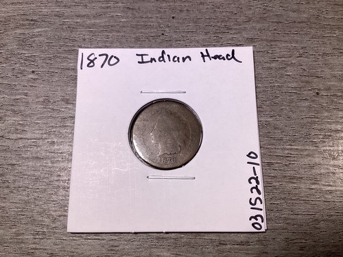 1870 Indian Head Penny Small Cent U.S. Coin-031522-10 | eBay