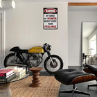 Funny Bar Sign Man Cave Vintage Metal Street Sign for Garage Home Bar ...