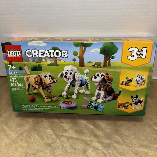 NEW LEGO Creator 3 In 1 Adorable Dogs Building Toy 31137 | eBay