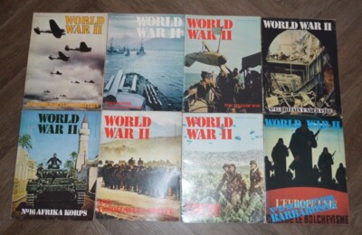 World war II magazine by orbis publications #12,13,14,15,16,17,18,19 ...