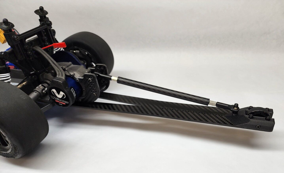 Traxxas Drag Slash Carbon Fiber Wheelie Bar "FAT MAX" w/Carbon Fiber ...