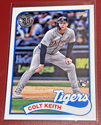 RARE COLT KEITH ROOKIE CARD 35TH ANNIVERSARY #1 2024 TOPPS UPDATE ...