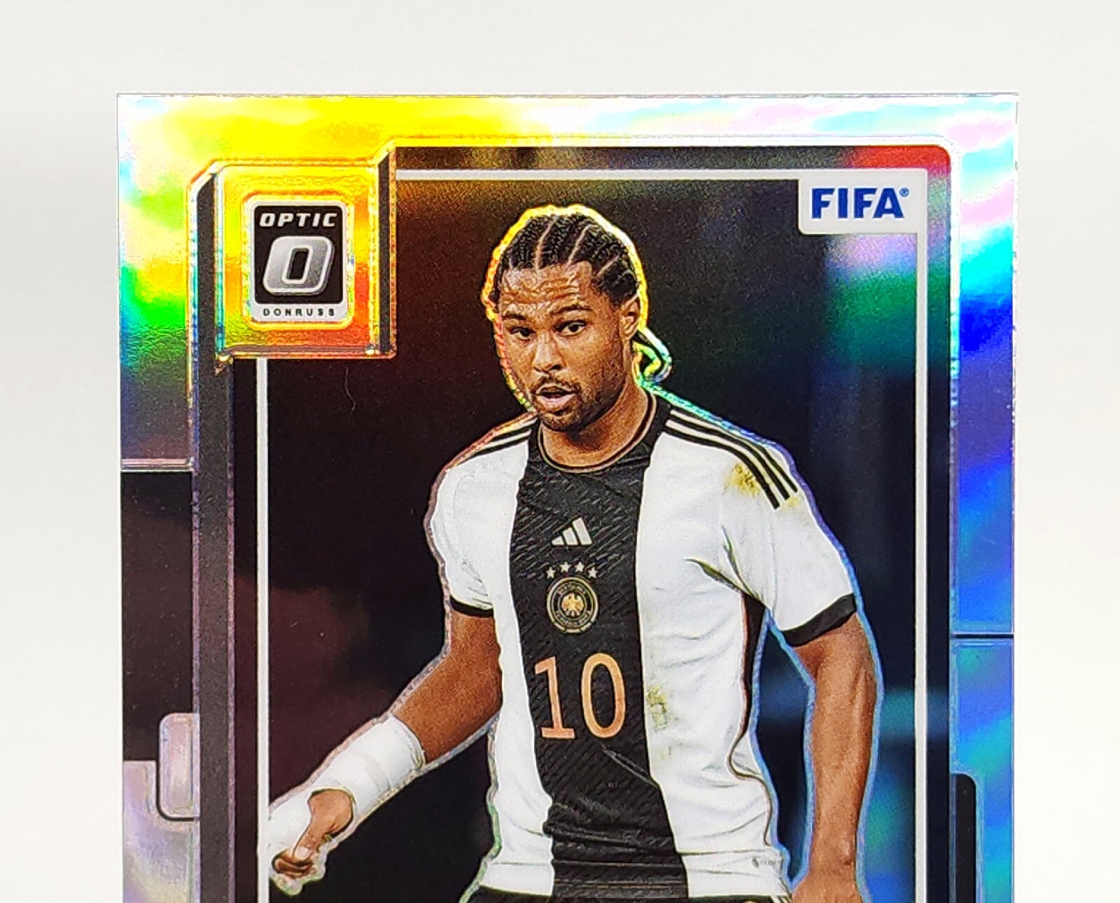 2022-23 Panini Serge Gnabry Germany Optic Silver Prizm Holo FIFA ...