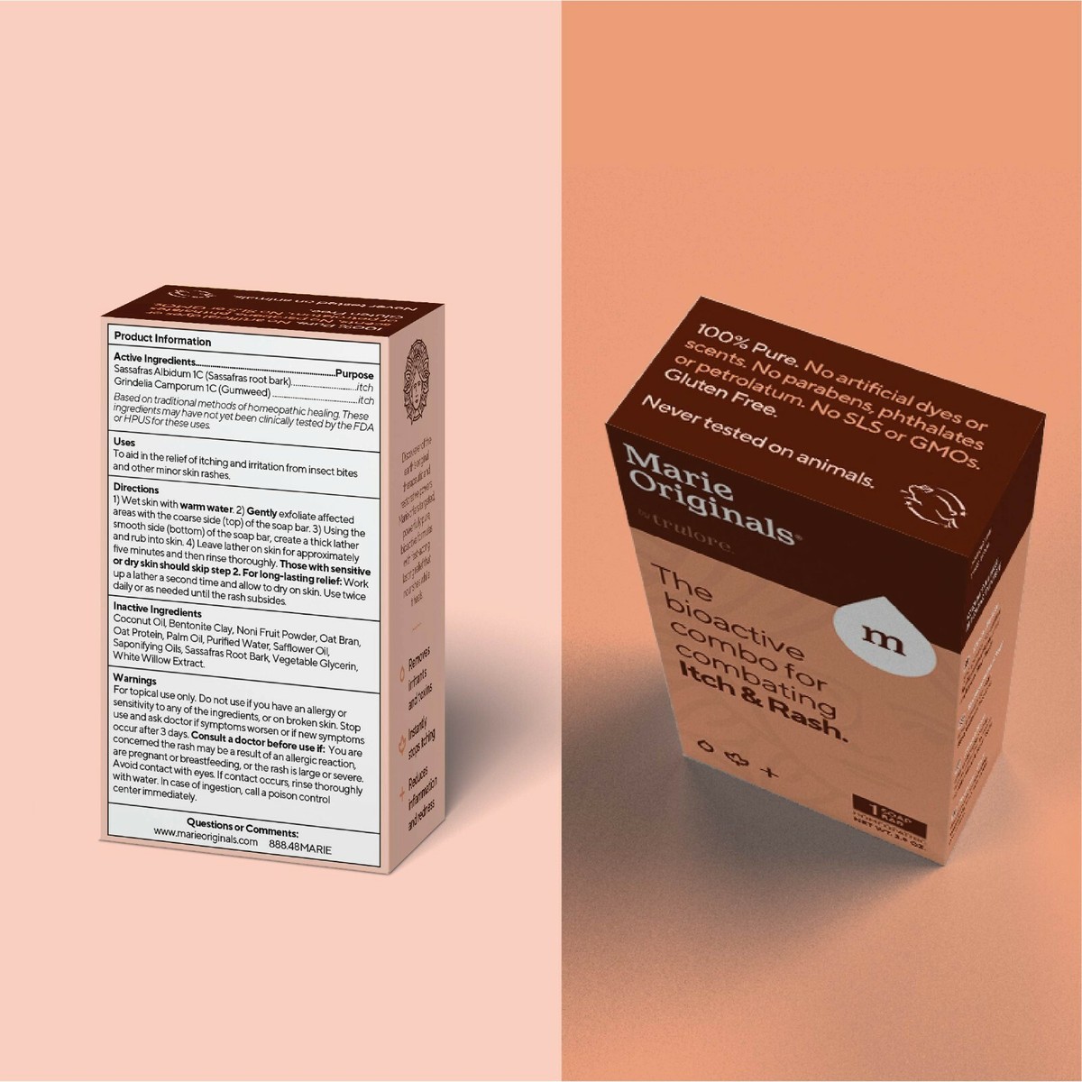Drawer Divider Marie Originals Itch Relief Soap - Natural Relief For ...