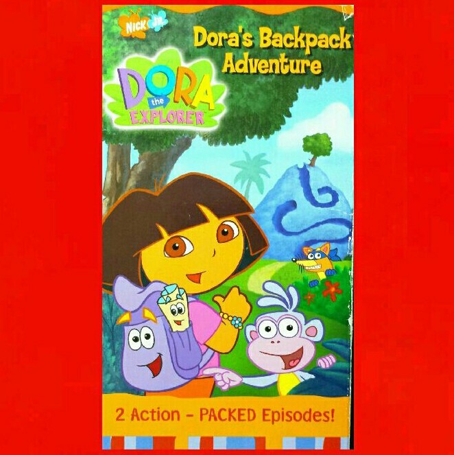 Dora The Explorer Doras Backpack Adventure Vhs