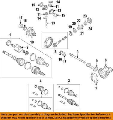 FORD OEM 15-18 F-150 Front Differential-Pinion Gear AL3Z4215C | eBay