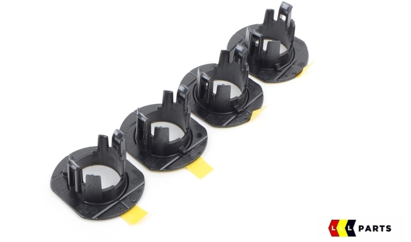 BMW NEW GENUINE 3 F30 12-15 REAR BUMPER PDC SENSOR BRACKET SET OF FOUR ...