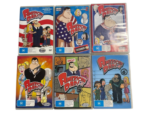 American Dad DVD Set Seasons 1 - 6 Region 4 | eBay Australia