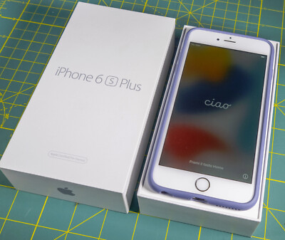 Apple iPhone 6s Plus - 64GB - Silver, Unlocked, A1687, great shape! | eBay