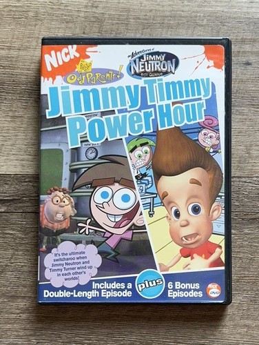 The Jimmy Timmy Power Hour (DVD, 2004) w/ Insert Nickelodeon Fairly Odd ...