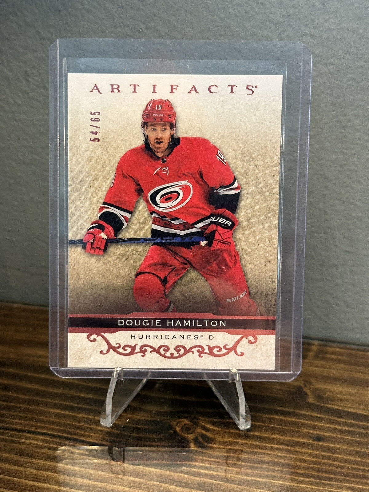 2021-22 Upper Deck Artifacts - [Base] - Rose #21 - Dougie Hamilton 54/ ...