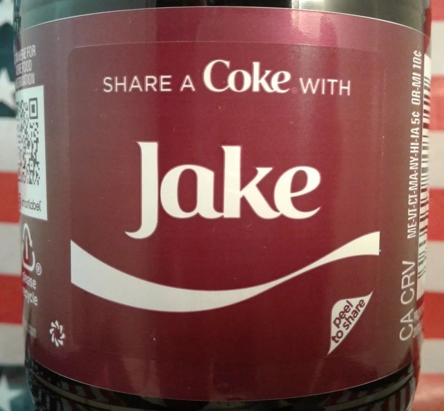 Share A Coke With Jake 2018 Personalized Cherry Coca Cola Bottle | eBay
