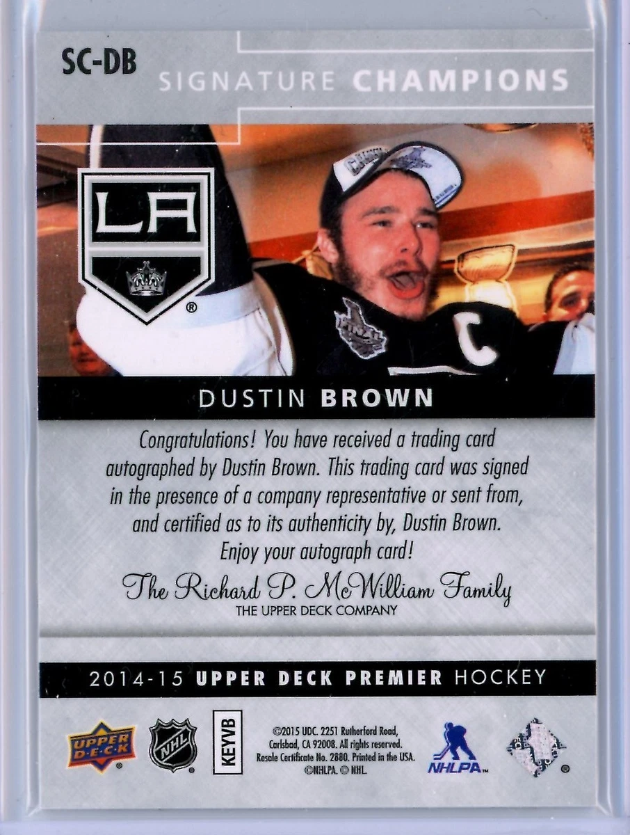Dustin Brown Family