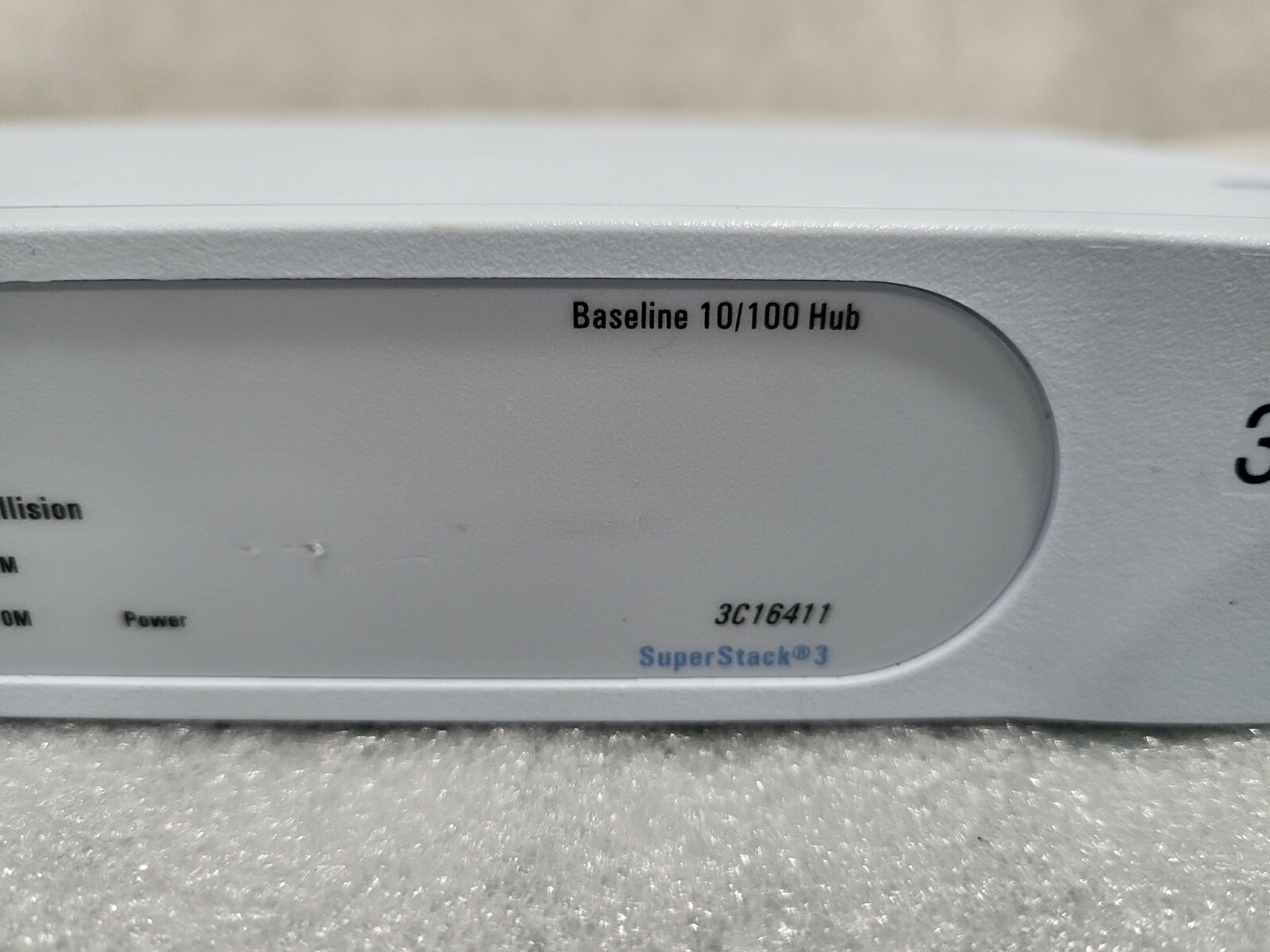 As-Is 3COM BASELINE 10/100 Hub 3C16411 1641-110-000-AA | eBay